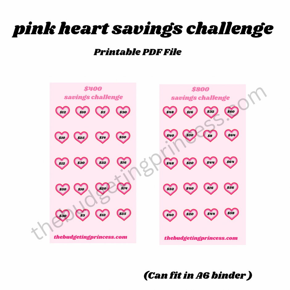 Digital Downloads 🎀 – The Budgeting Princess